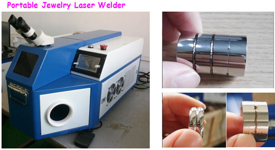 China Easy Operation Portable Laser Soldering Machine For Jewellery Long Service Time supplier