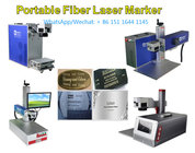 20w Fiber Laser Marking Machine For Ring, Gold And Silver, laser metal engraving machine